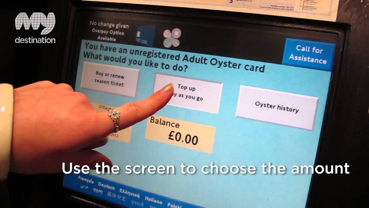 How To Use The Oyster Card London YouTube