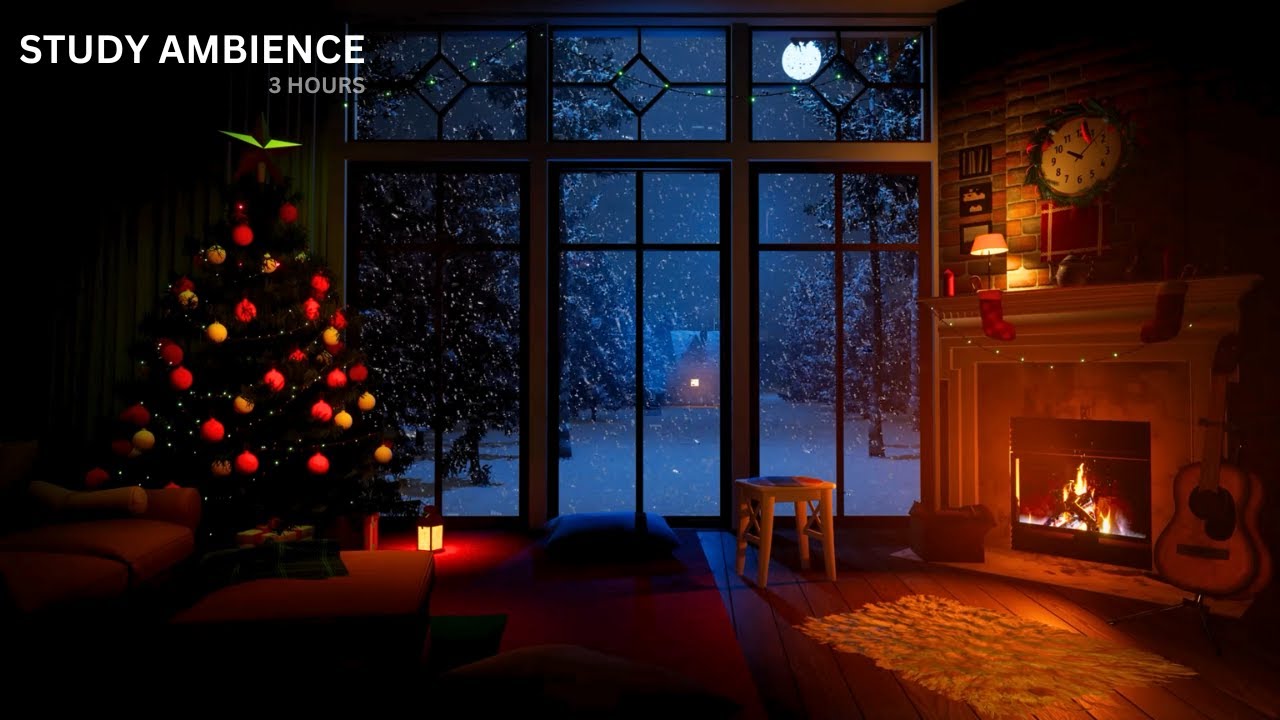 Snow Ambience for Study : Relax and Concentrate with Snowfall Sounds ...