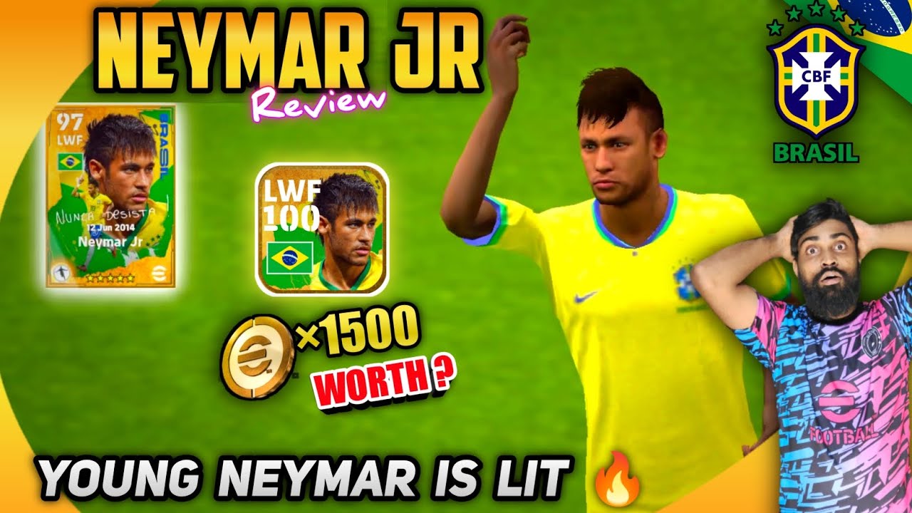 2014 Brazil Young Neymar Big Time Card Review 🔥| Special Abilities ...