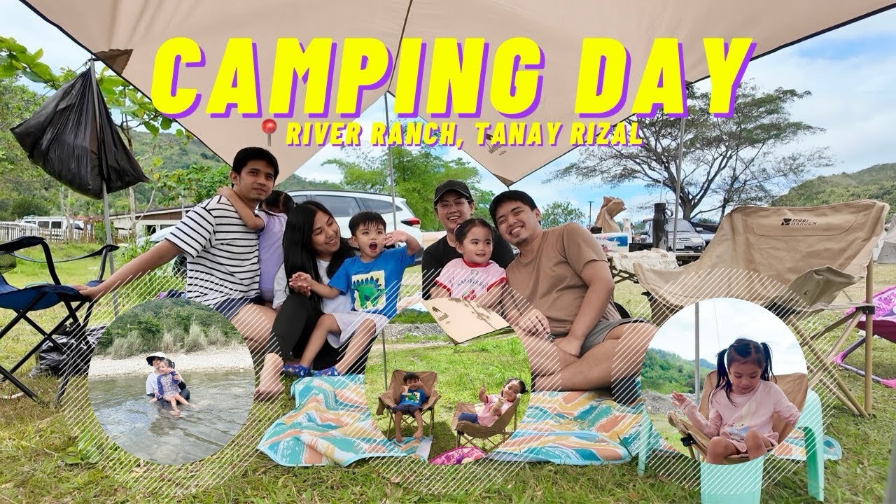 Our first time camping! | 📍River Ranch, Tanay Rizal - YouTube