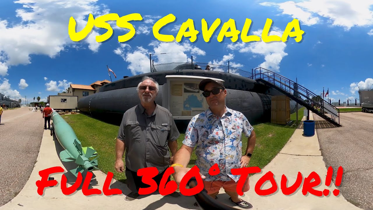 Virtual 360° Tour of the USS Cavalla Submarine (SS-244) in Galveston ...