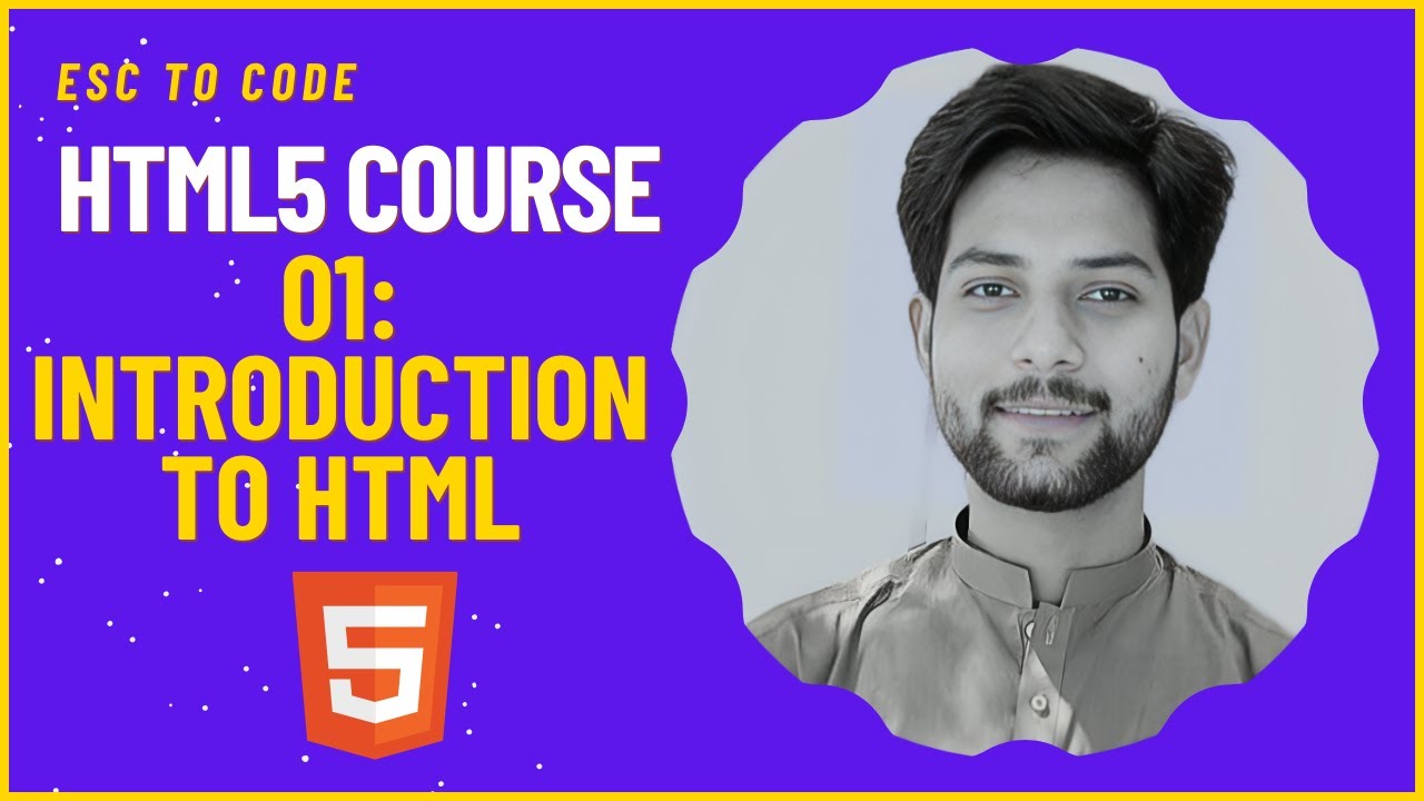 01 Introduction To Html5 Html Tutorial For Beginners Esc To Code 0425