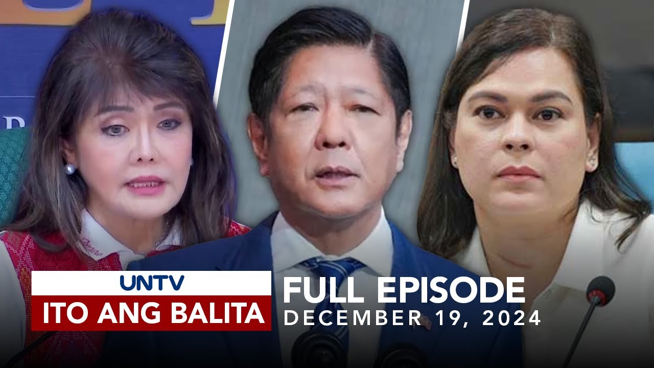 UNTV: Ito Ang Balita | December 19, 2024 - YouTube