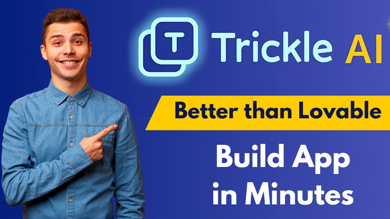 Trickle AI App Builder: Loveable AI Free Alternative - YouTube