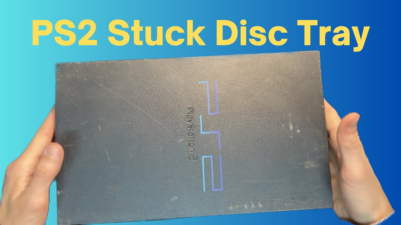 Let's Fix it - PS2 With Stuck Disc Tray - YouTube