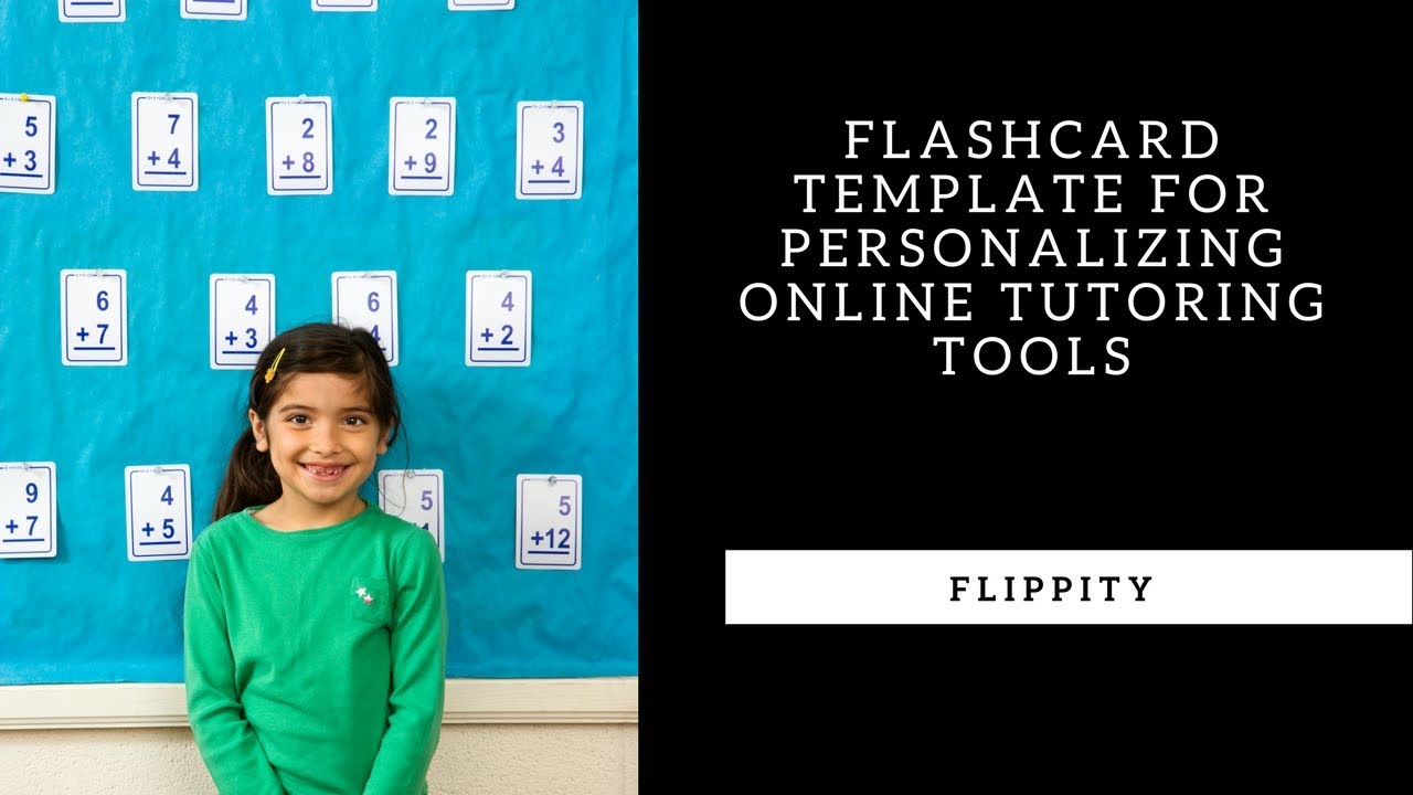 Flash Card Template: Flippity - YouTube