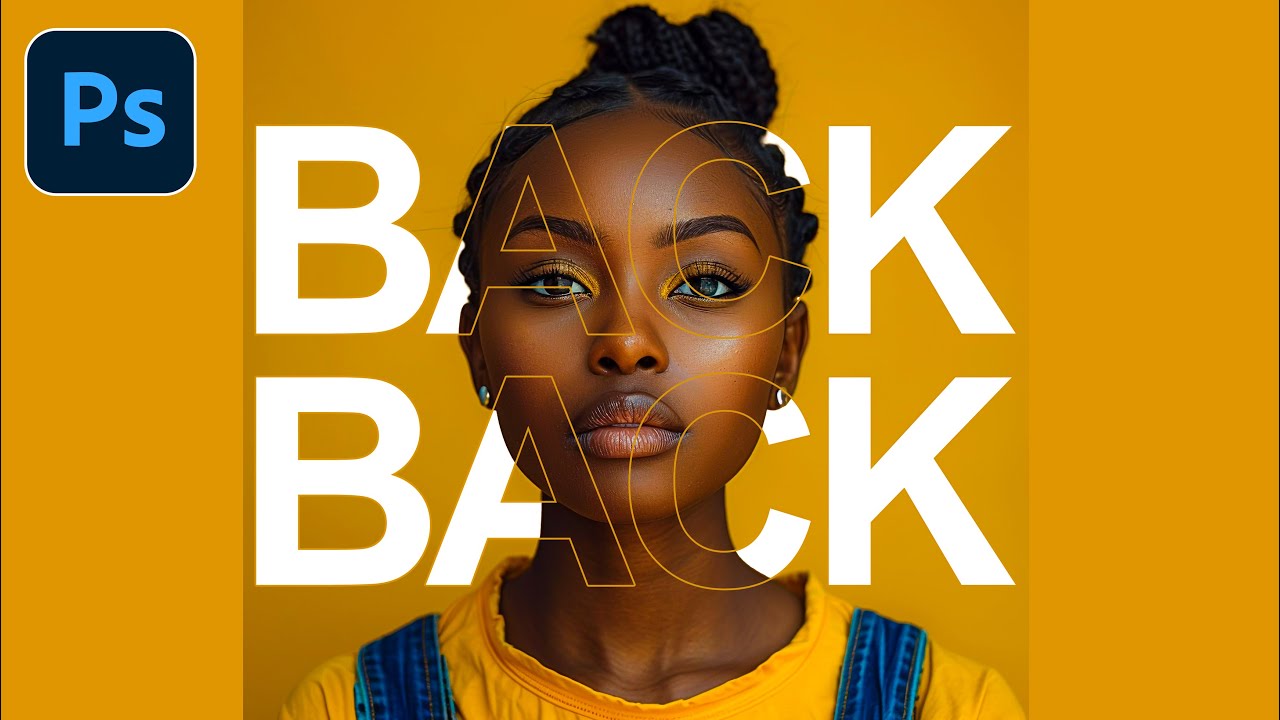 Simple Photoshop Text Trick - Adobe Photoshop Tutorial 2024‼️ - YouTube