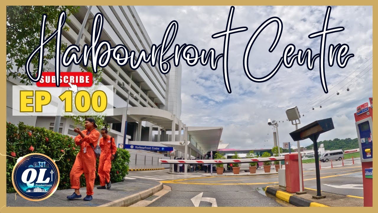 🇸🇬 Driving to Harbourfront Centre has beautiful views along the way ...