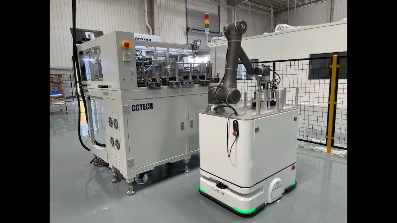 OASIS - Compound Robots working on a SMT chip pick & place machine ...