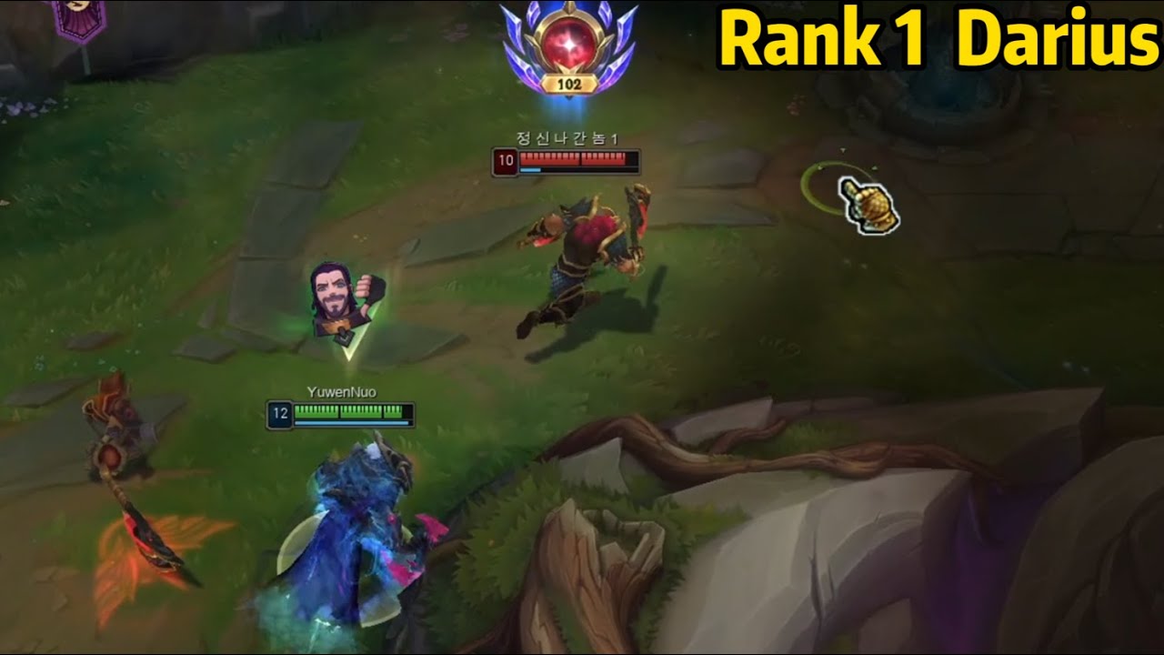 Rank 1 Darius: When Darius Gets Angry... - YouTube