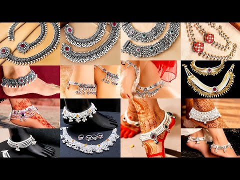 New Trendy Silver Anklet Designs 2026 | Latest Silver Anklet Collection |