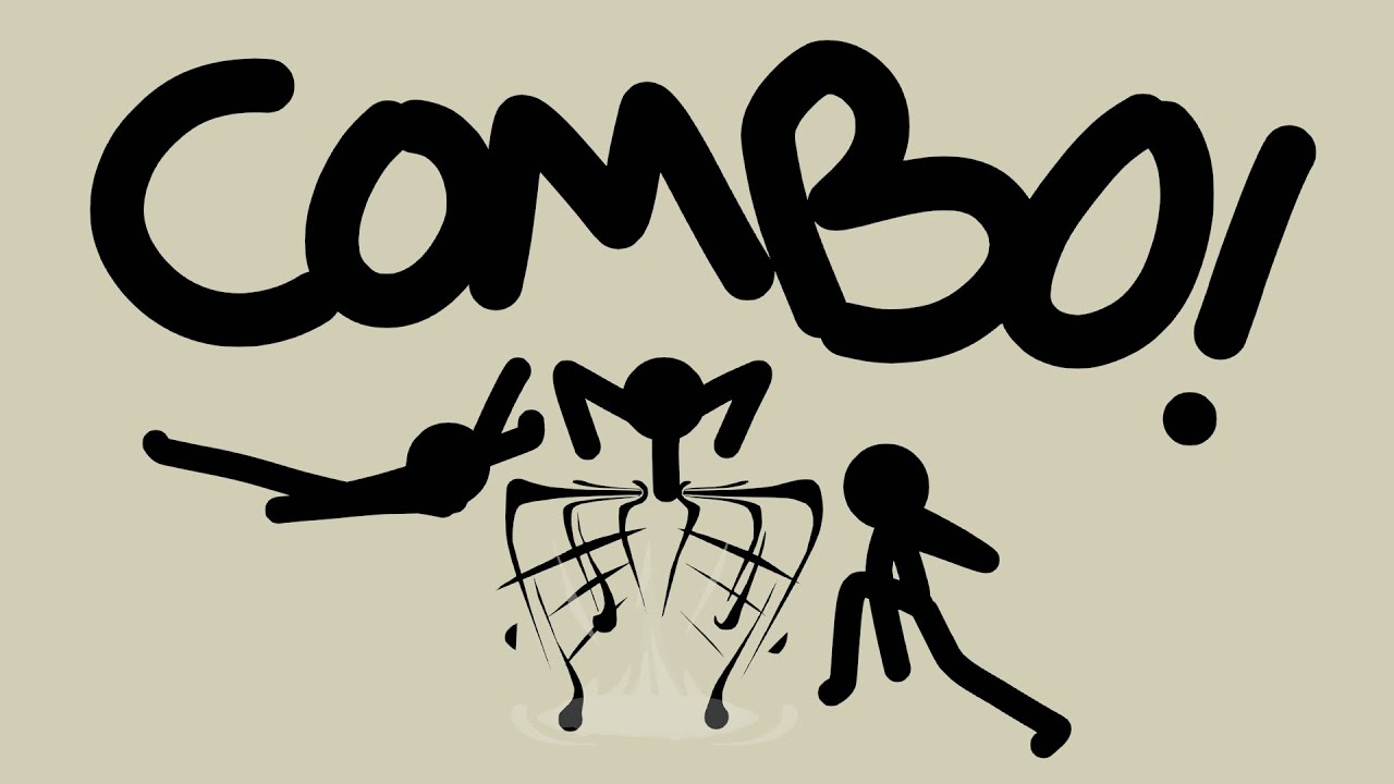 Stickman fight combo animation, effect and impact training. - XStickz ...