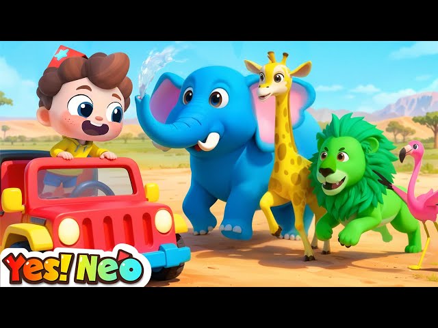 Wild Animals in My House | Learn Wild Animals for Kids | Nursery Rhyme ...