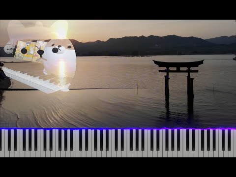 Japanese Piano Dog: Instrumental Music Beautiful Relaxing Piano Music Improvisation Relax in Japan