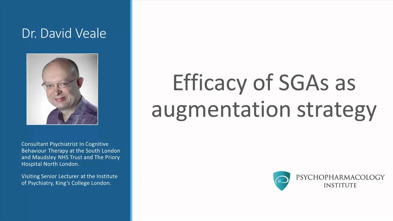 OCD Psychopharmacology - Dr. David Veale - YouTube