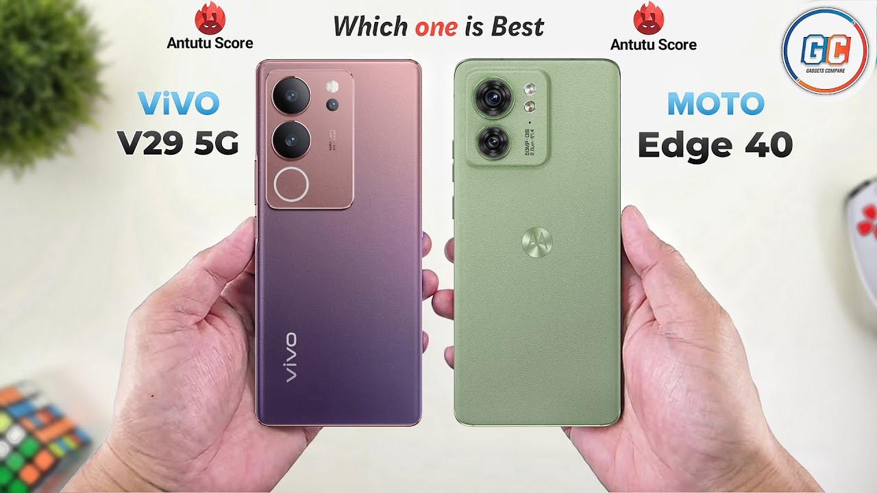 ViVO V29 Vs Moto Edge 40 - Full Comparison ⚡ Which one is Best? - YouTube