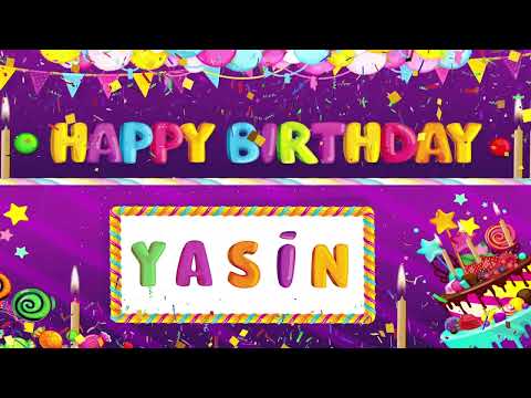 YASİN I Doğum Günü Şarkısı I Mutlu Yıllar Sana I Happy Birthday