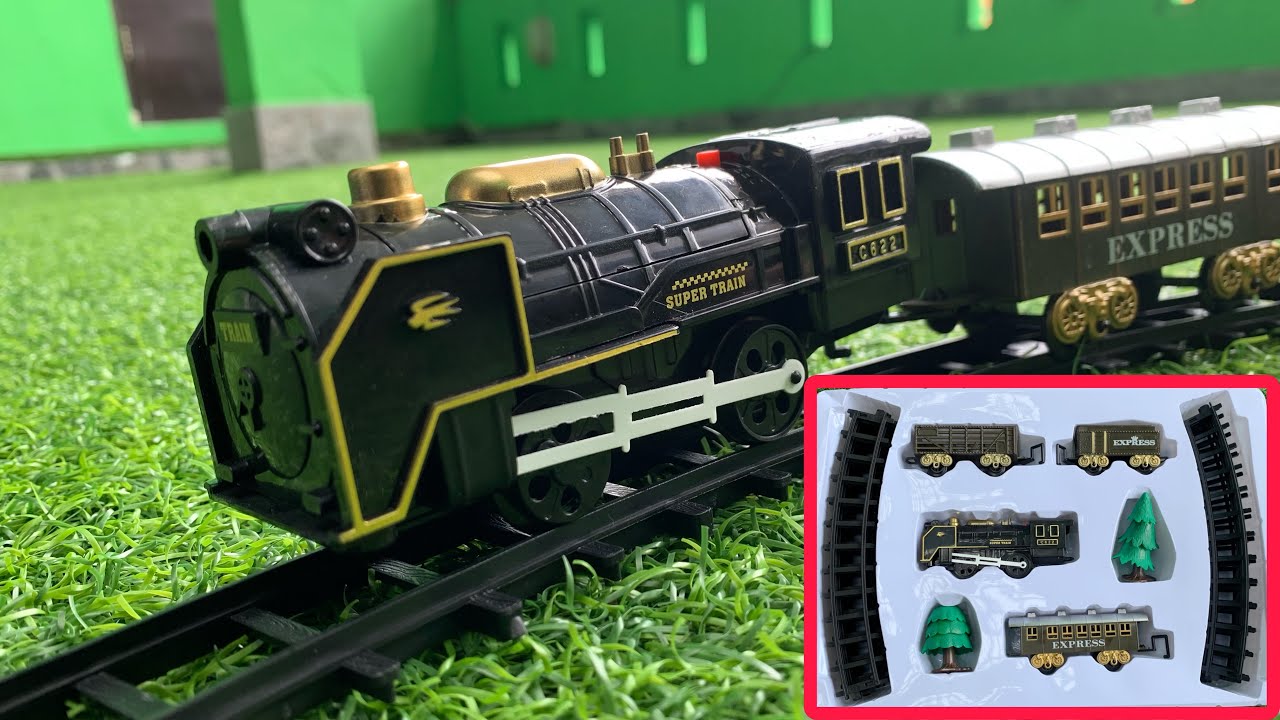 Kereta Api Besar, Kereta Api Indonesia, Unboxing Mainan Kereta Api ...