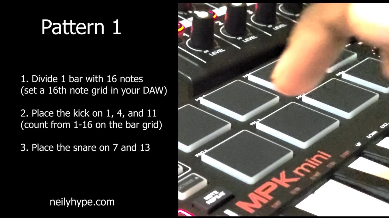 7 Dancehall Drum Patterns | How to re-create them in any DAW - YouTube
