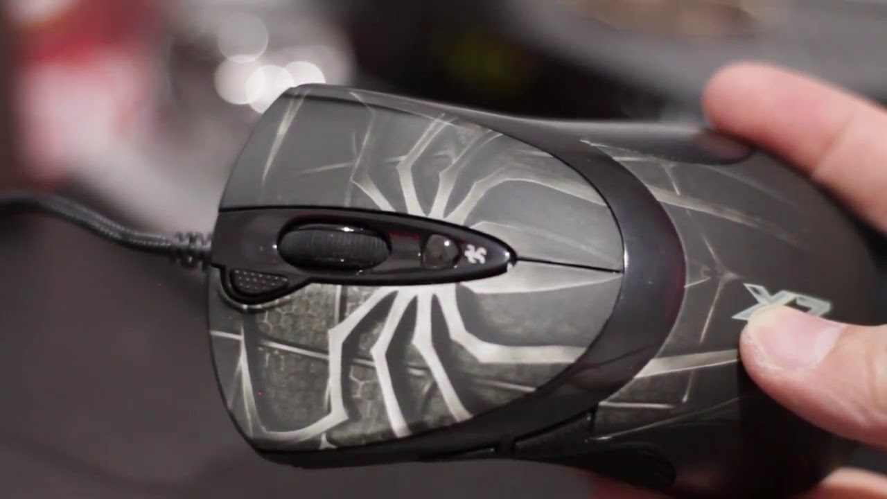 Unboxing Mouse Gaming A4Tech XL 747H Macro X7 Bahasa Indonesia - YouTube