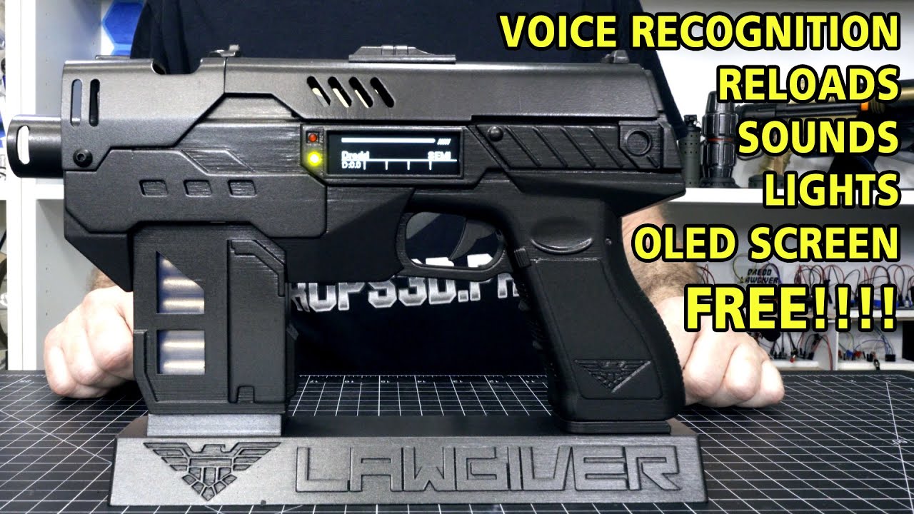 Interactive Dredd Lawgiver Demo - YouTube