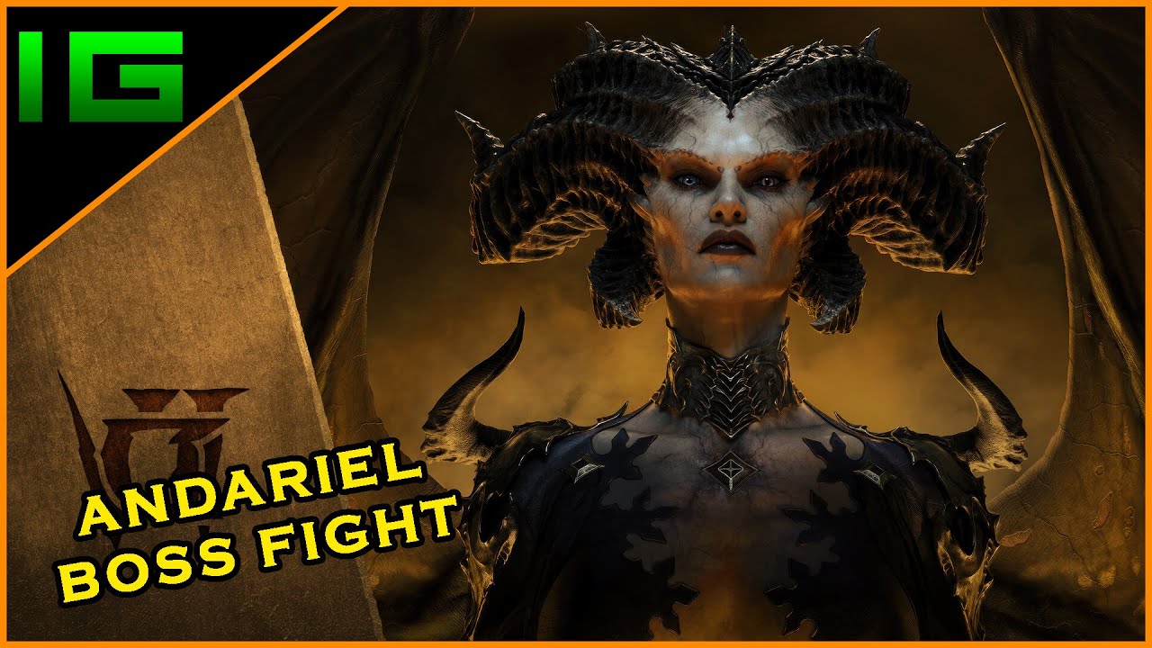 Diablo 4 | Andariel, Maiden of Anguish | Boss Fight - YouTube