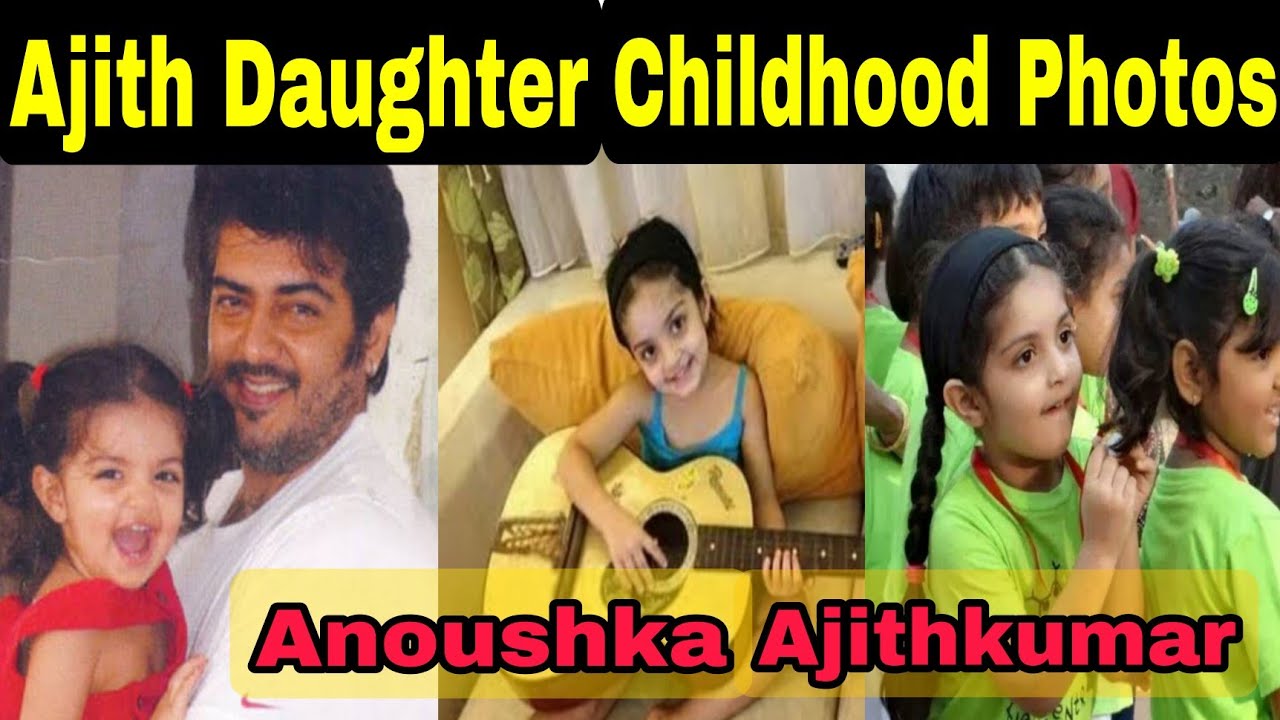 Ajith Shalini Daughter Anoushka Latest New Photo Gallery