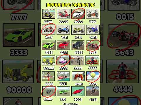 Only Real code 💥 Indian bike driving 3d all new cheat code update + plugin cheat code