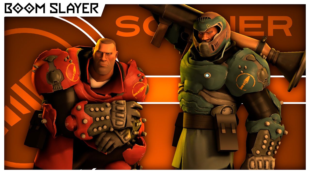 TF2 Soldier Gameplay: Boom Slayer and misc mods showcase - YouTube