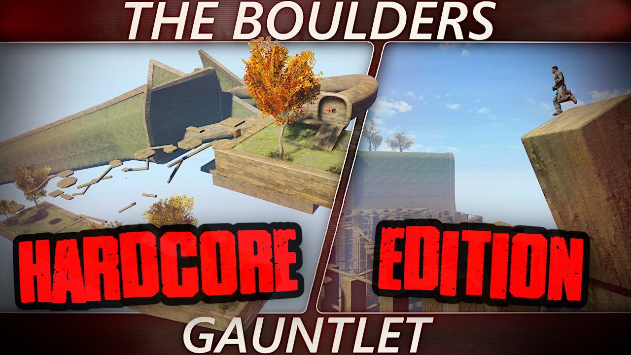 Fallout 4 - Boulder Gauntlet Hardcore Edition! - YouTube