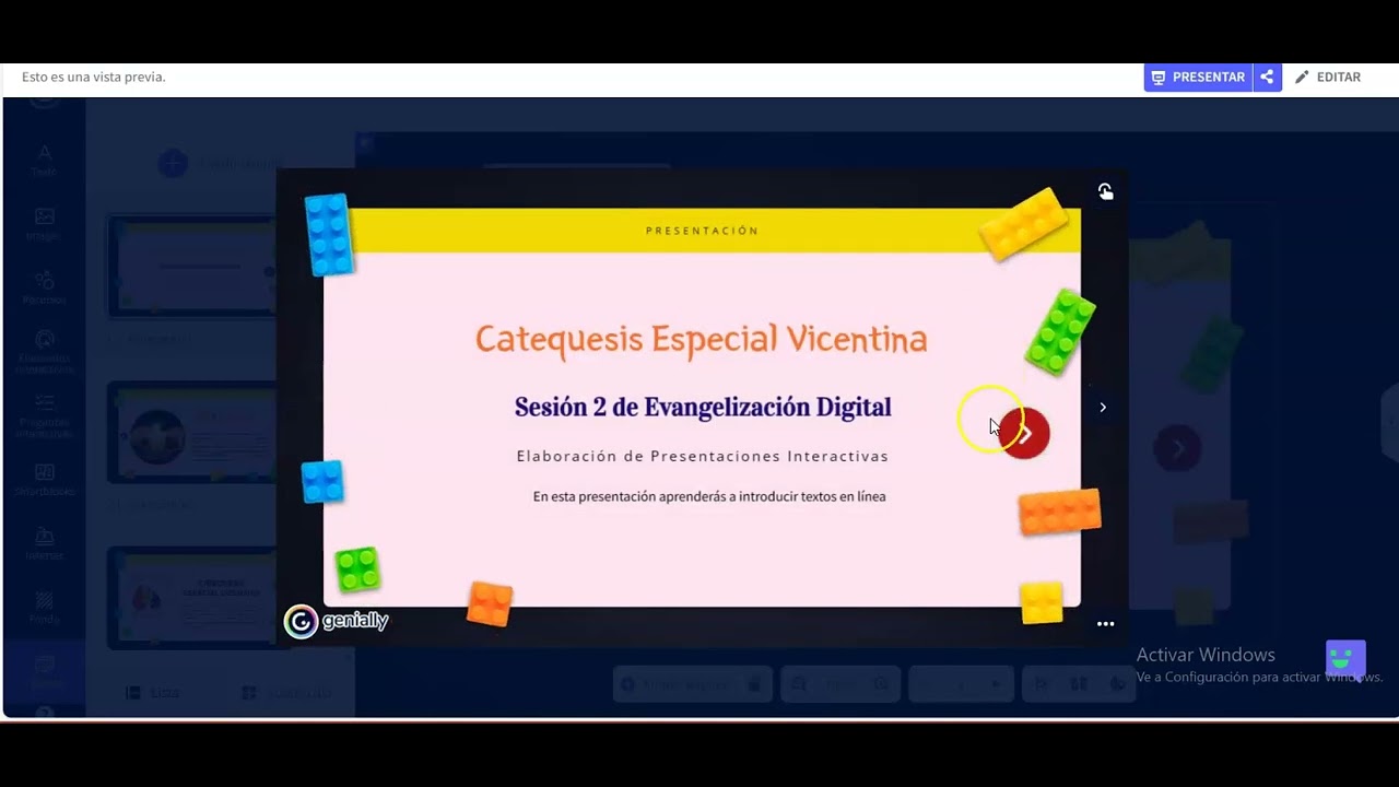 EV Digital Sesión 2 Genially Botones Interactivos - YouTube