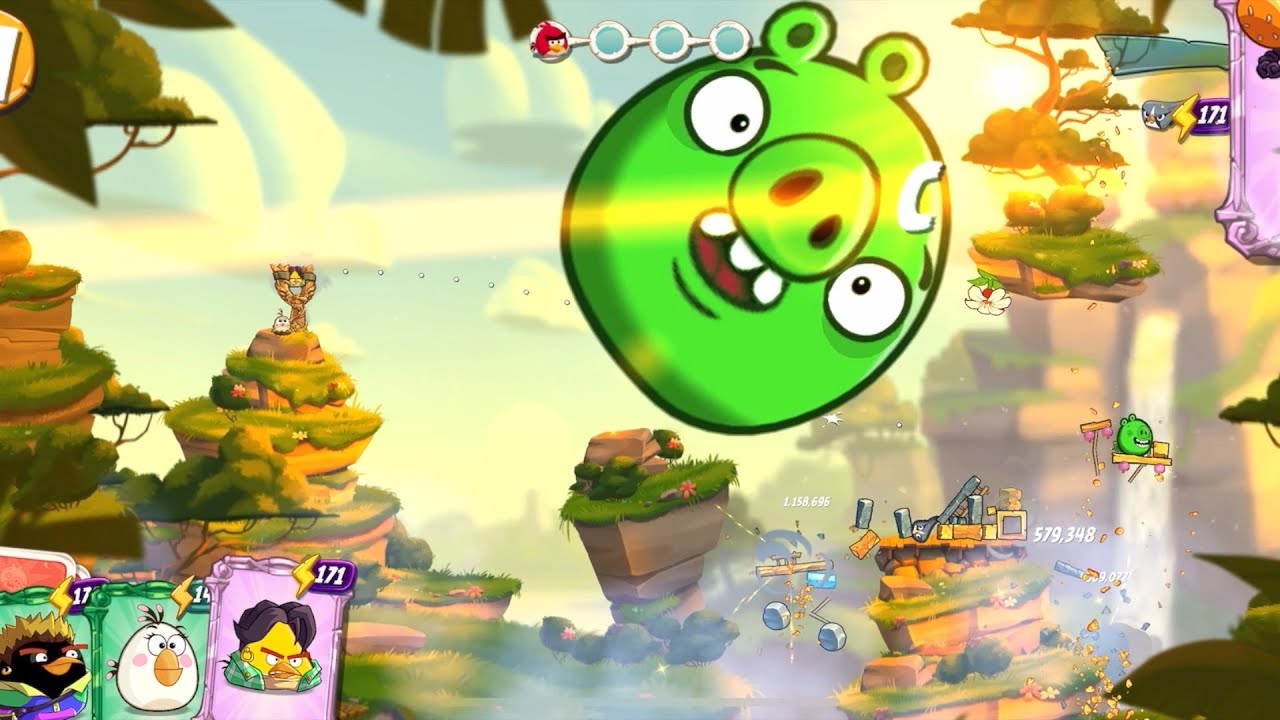 Angry Birds 2 Daily Challenge 4-4-5 Silver Slam 10072022 AB2. Bonus ...