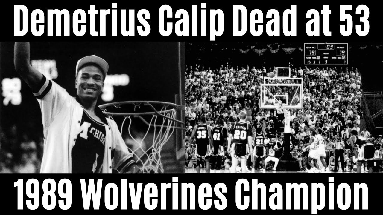 Demetrius Calip, dead at 53, 34 years after winning College Basketball ...