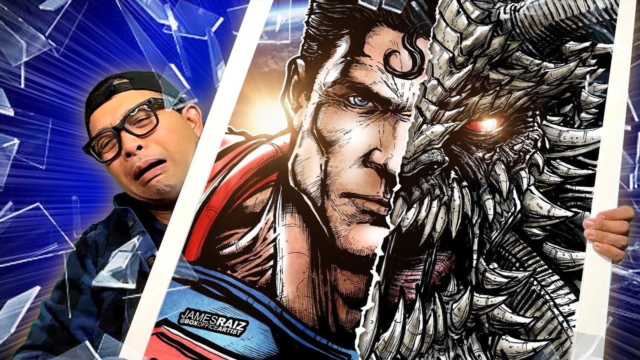 I drew SUPERMAN so BAD that DC COMICS REJECTED IT! and 12 years of ...