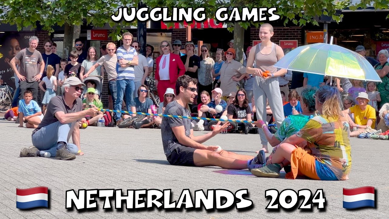 Netherlands Juggling Festival 2024 - The Juggling Games - YouTube