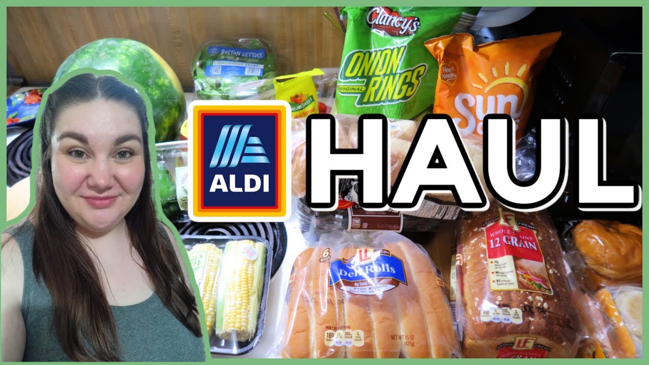 ALDI HAUL | 1-Week Grocery Haul & Meal Plan | June 2022 - YouTube