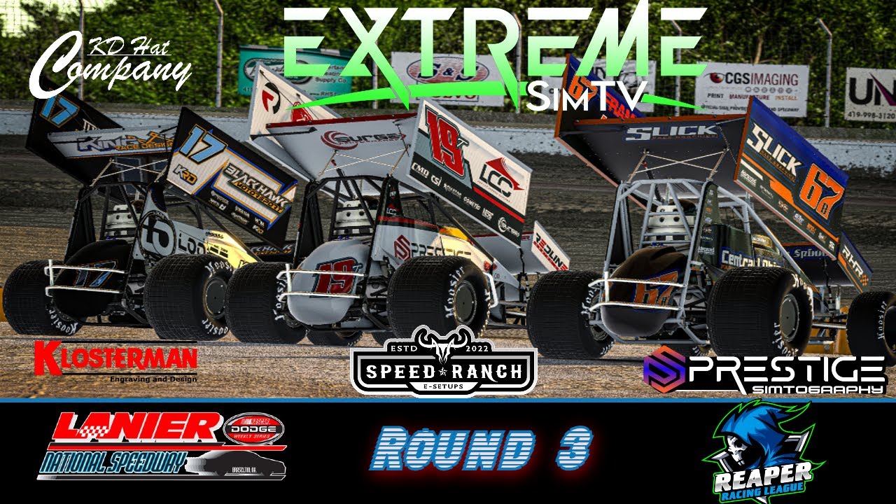 Reaper Racing League 360 Sprint Car Series - Week 4 - YouTube