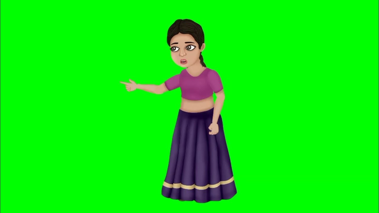Green screen cartoon character free download now no copyright video ...