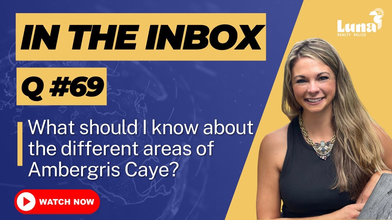 In the Inbox - Q69 - Can you explain the different areas on Ambergris ...