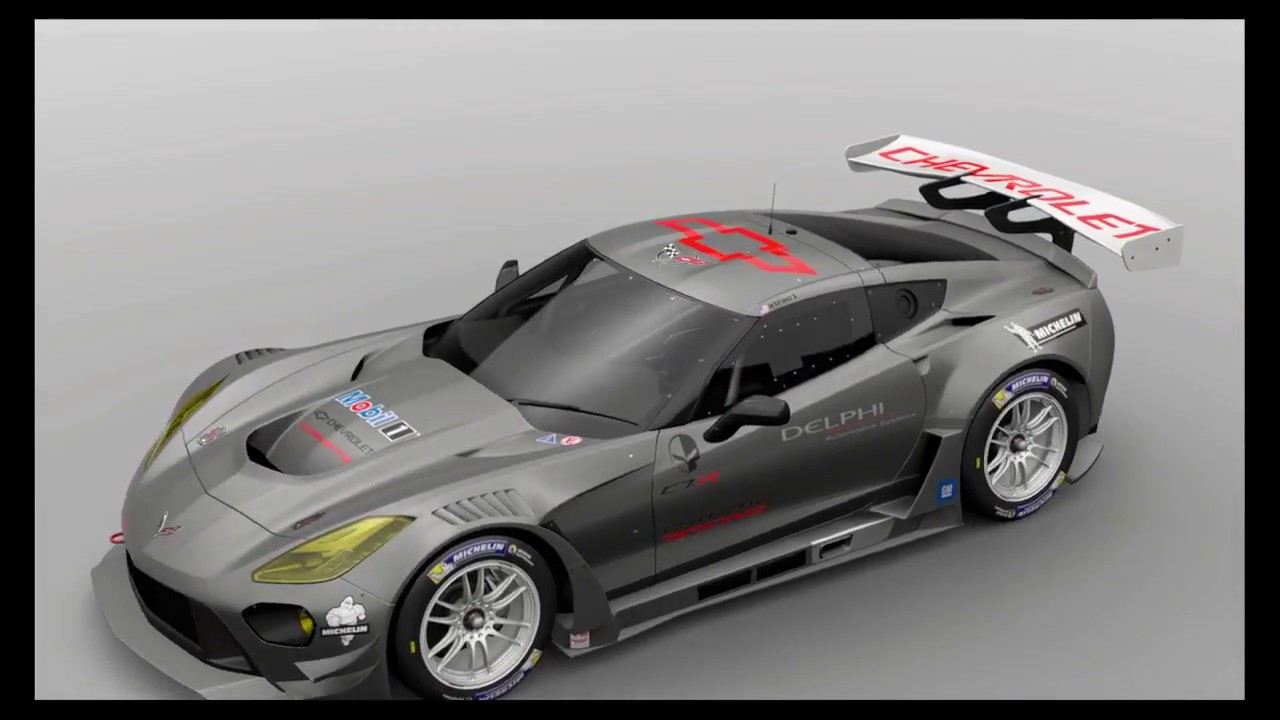 Gran Turismo SPORT Custom Livery Corvette C7.R - YouTube
