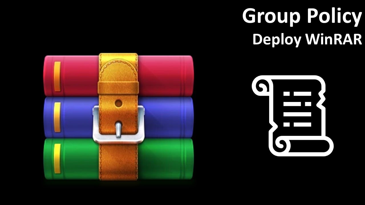 Group Policy: Deploy WinRAR - YouTube
