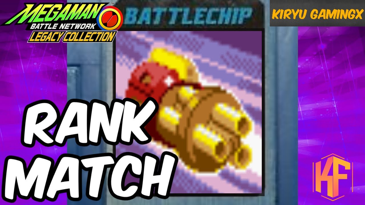 Megaman Battle Network 6 PVP - V Folder Battle Chips! - YouTube