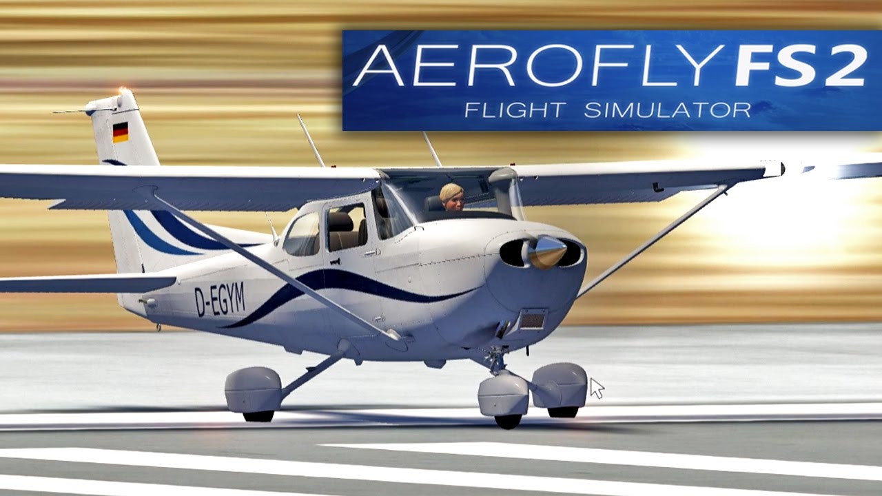 Aerofly FS2 - My First Flight | Cessna 172SP - YouTube