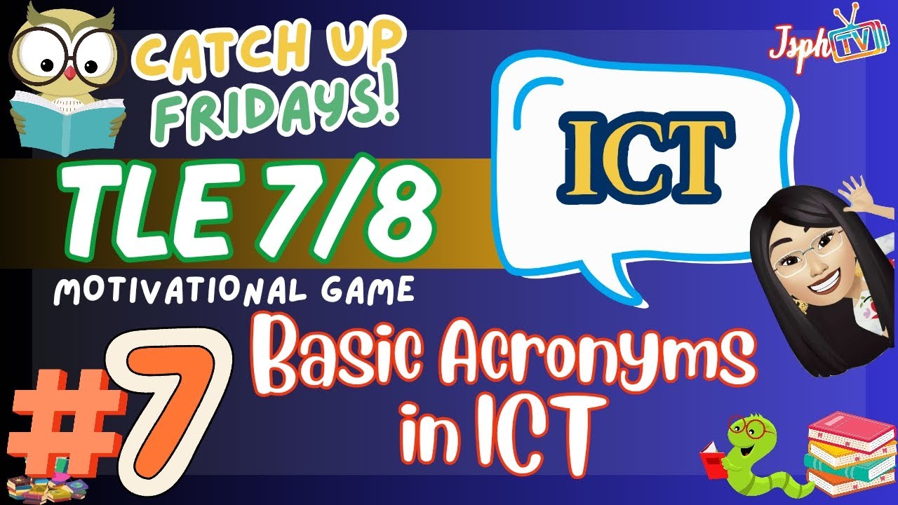 #7 Basic Acronyms in ICT you must know! (Interactive Activities ,Catch ...
