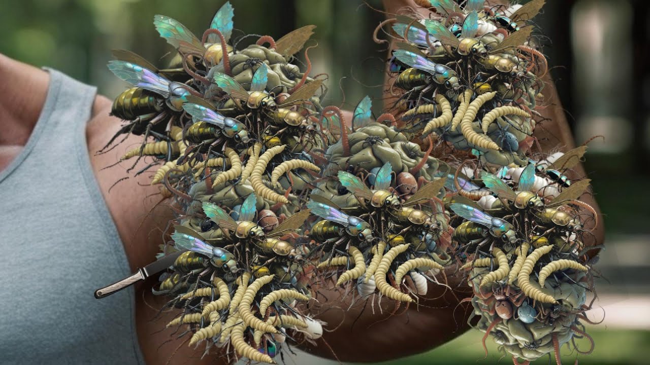 Ultimate ASMR Animation Insect Removal Bicep Massage for Tingling ...