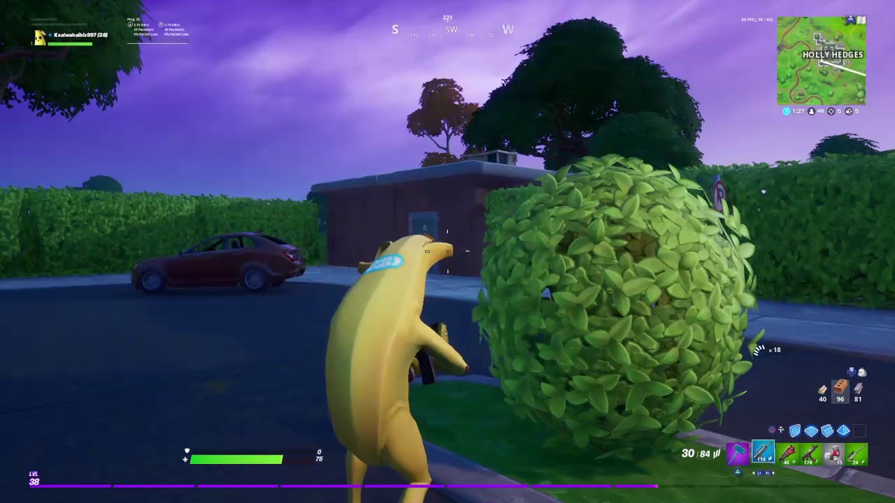 What happens when peely play Fortnite ! - YouTube