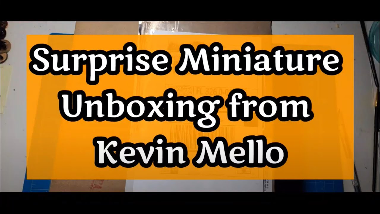 Surprise Miniature Unboxing from Kevin Mello - YouTube