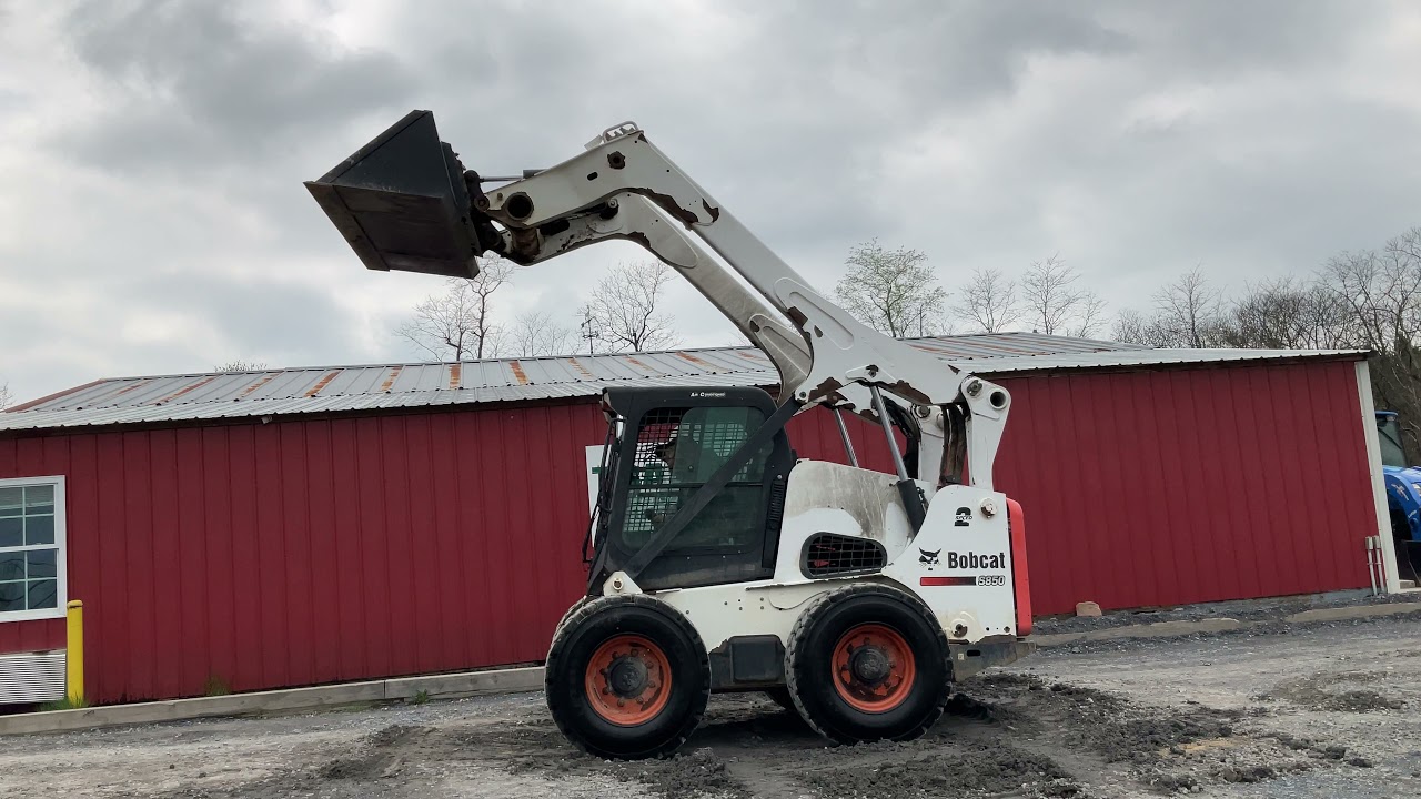 BOBCAT S850 SKID STEER TAG 1857 - YouTube
