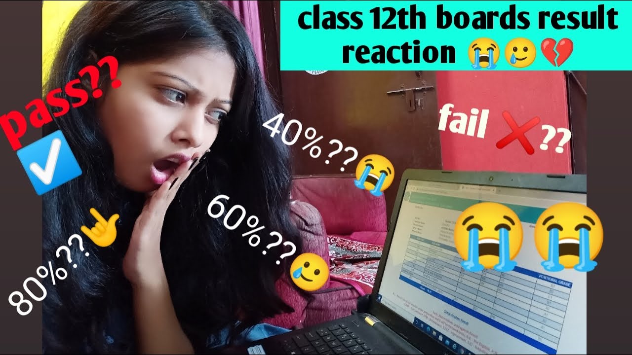 Class 12th results 🥲🥲!!!pass or fail??live reaction 😭...cbse walo ne ye ...