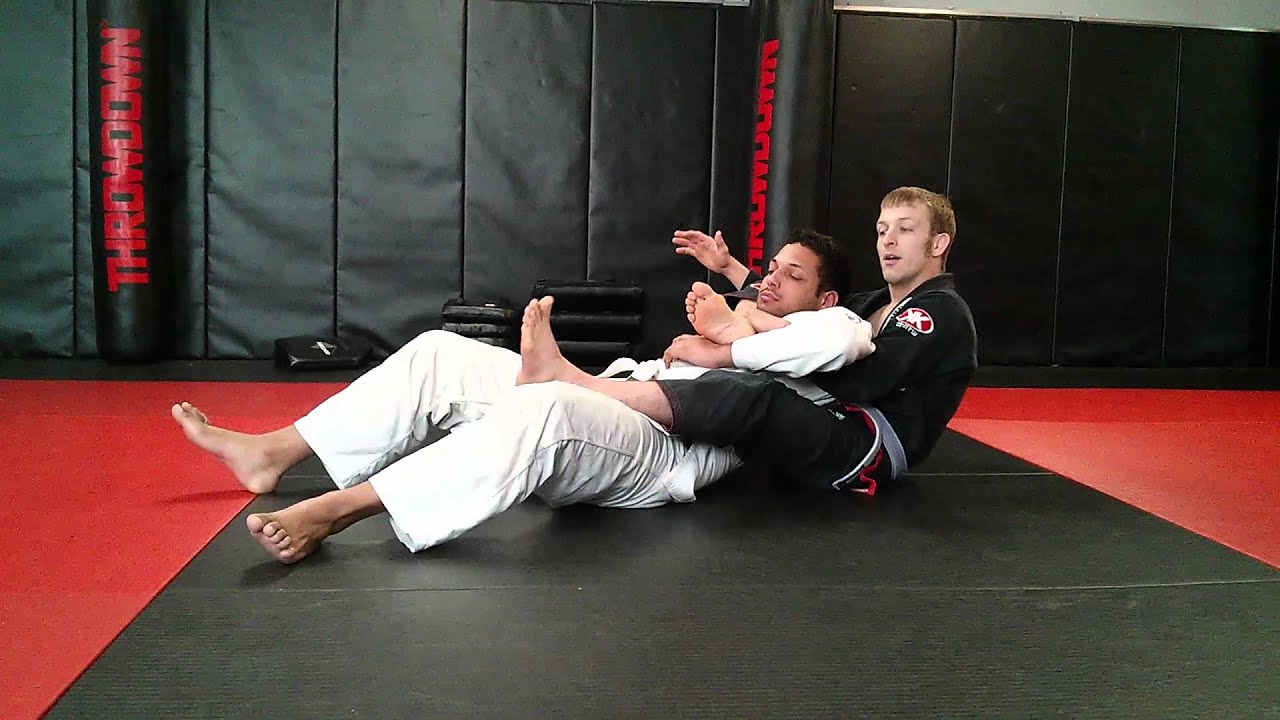 Reverse Triangle from back attack with Josh Littleton, Brazillian Jiu ...